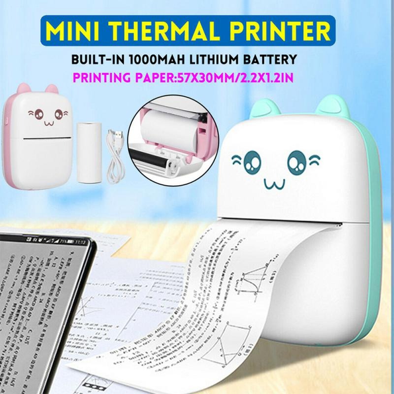 Mini Portable Pocket Thermal Wireless Bluetooth Printer – Kitchenly.pk